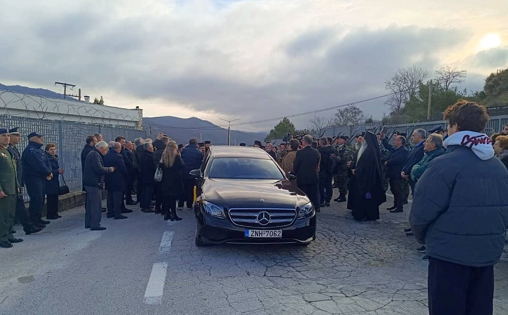 Το τελευταίο ταξίδι του Αναστάσιου.. Αποχαιρετισμός στην Κακαβιά ...