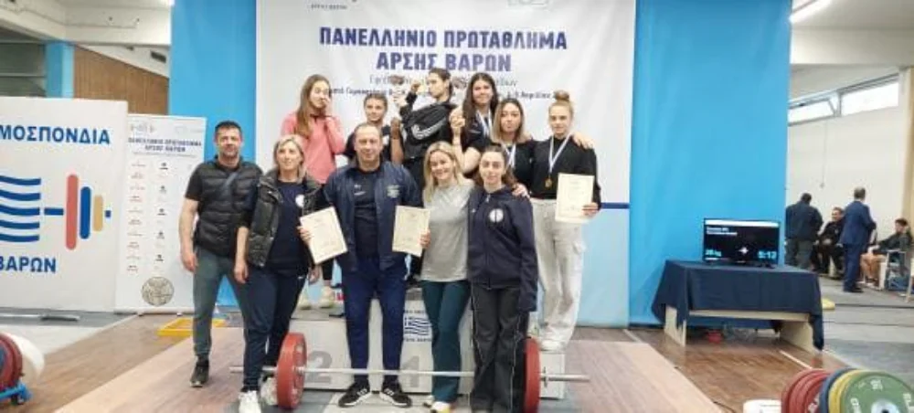 Πρωταθλητής στην άρση βαρών ο ΑΟ ΣΠΑΡΤΑΚΟΣ Ιωαννίνων - EpirusPost